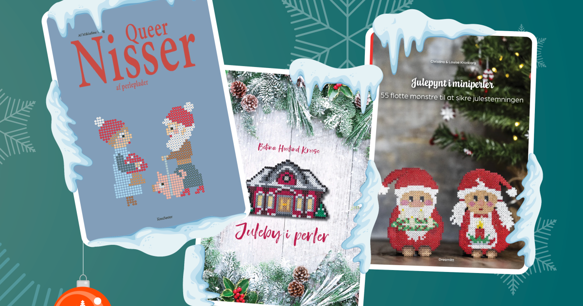 Jul med perler og andet godt | Dansk Centralbibliotek for Sydslesvig